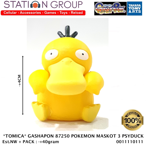 TOMICA 87250 GASHAPON POKEMON OYAKUDACHI MASKOT 3 PSYDUCK - ACTION ...