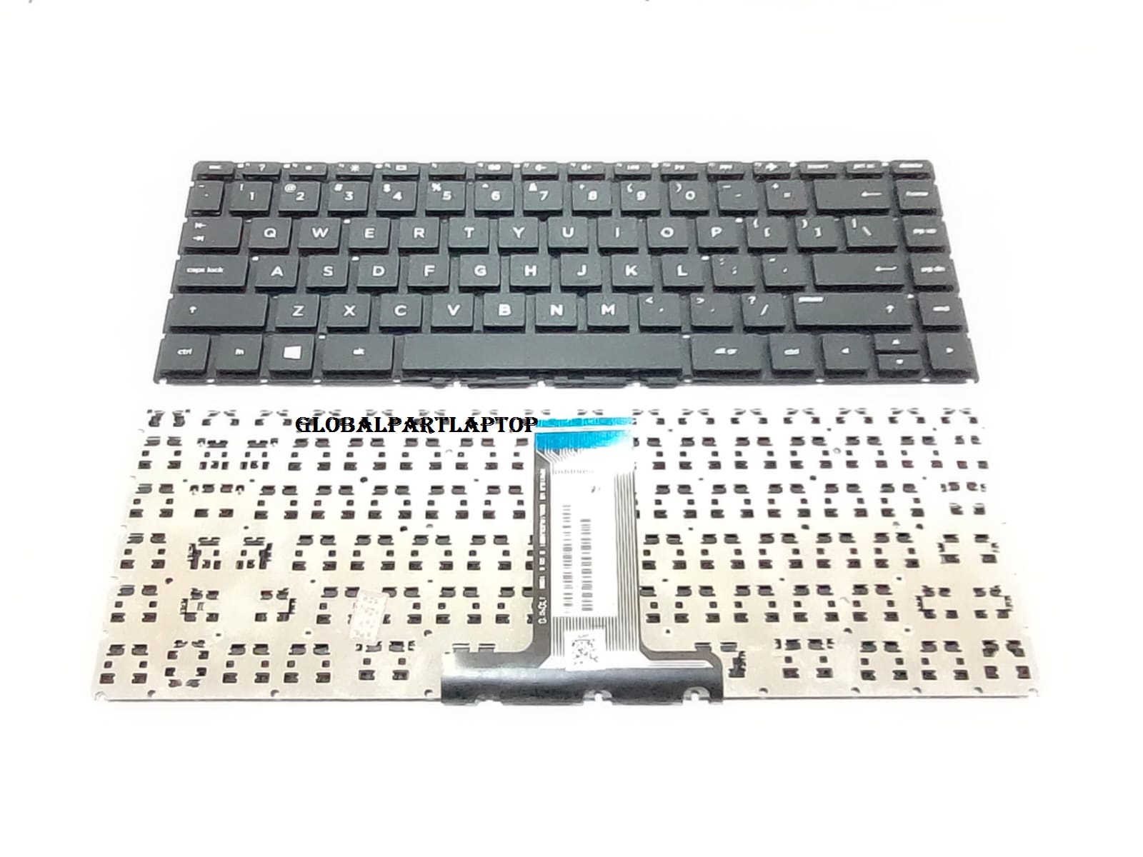 KEYBOARD LAPTOP HP 14-BS 14-AB 13-U TPN Q158 Q187 240 G6 BLACK NON ...