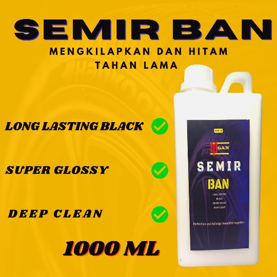 Semir Ban Cairan Perawatan Mobil / Motor Penghitam Ban dan Pengkilap ...