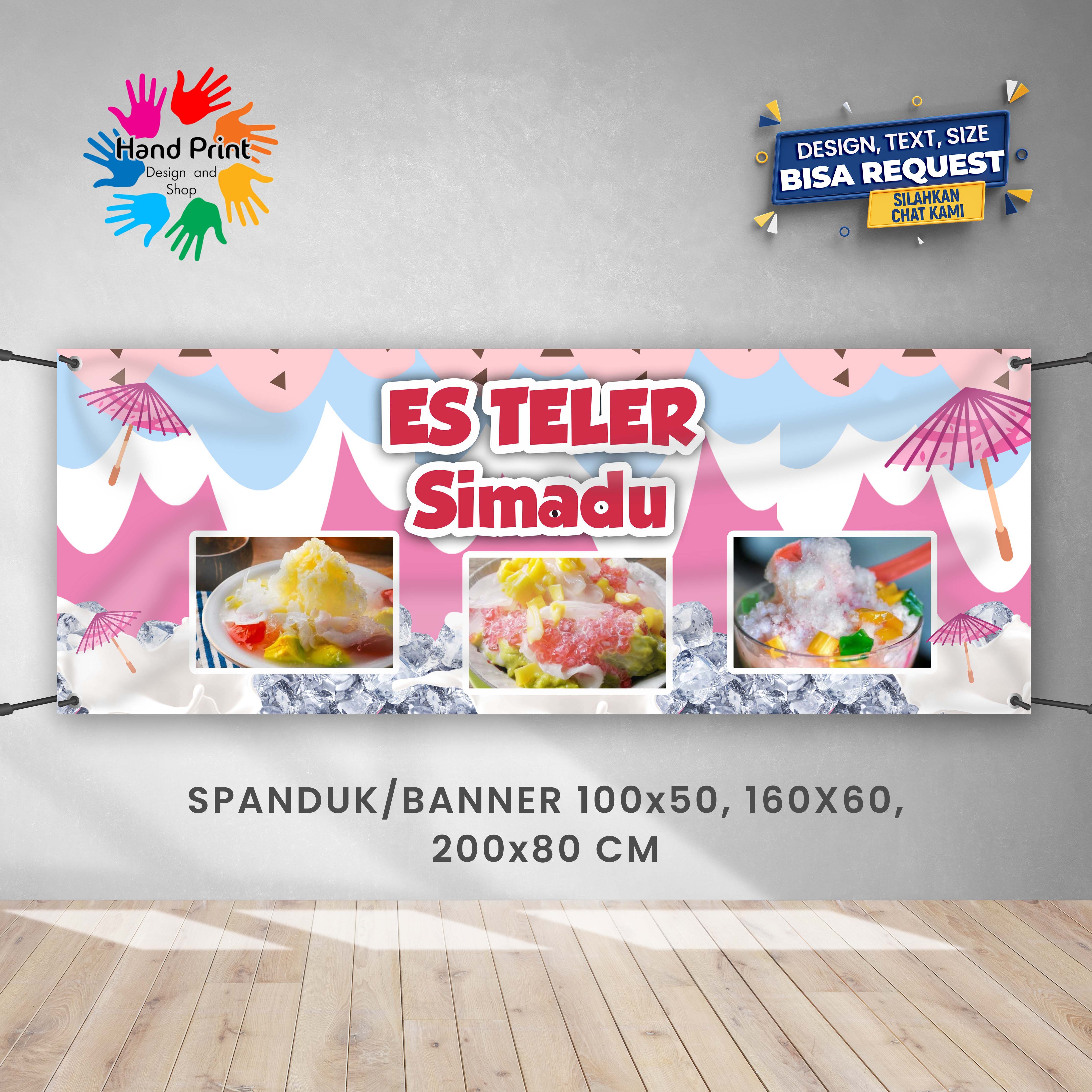 Spanduk Banner Es Teler Sultan Simadu Pink C Gratis Memesan Desain ...