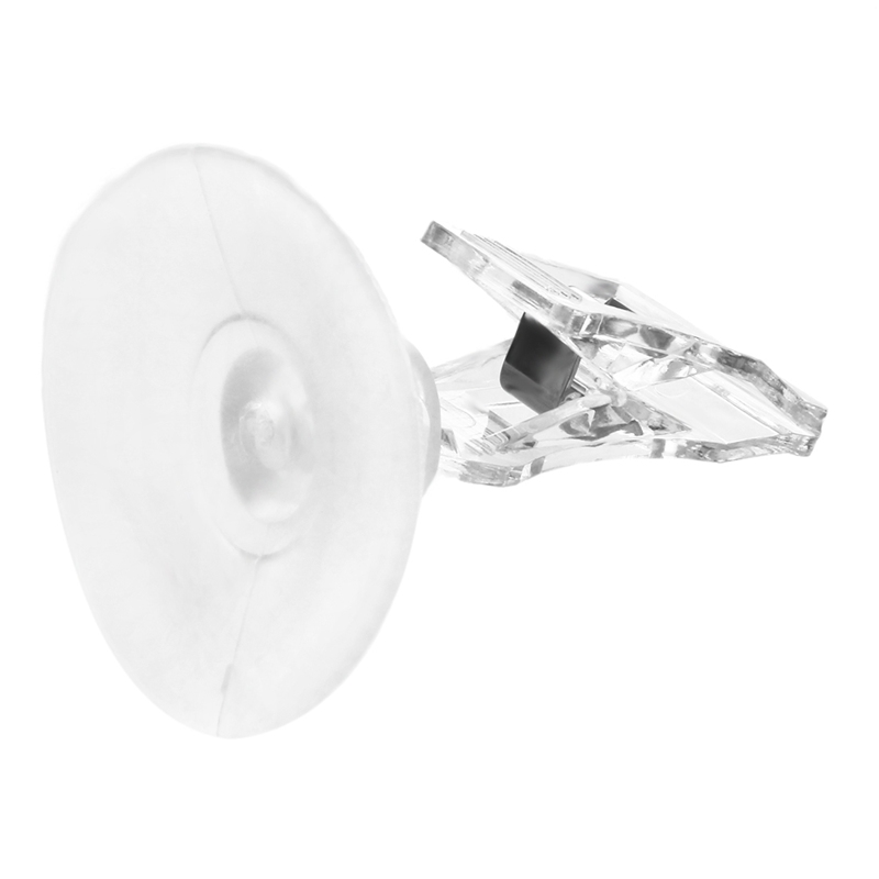 2 PCS 47mm Clear Plastic Wall Suction Cup Clip Clamp - fut3 - ThaiPick