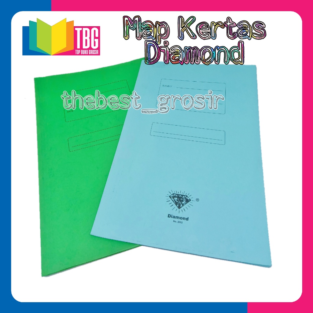 1 PCS MAP KERTAS DIAMOND / STOPMAP DOKUMEN | Lazada Indonesia