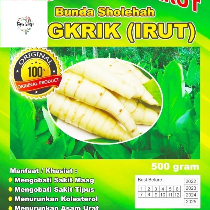 Tepung Garut irut angkrik kemasan spesial original petani 500gr ...