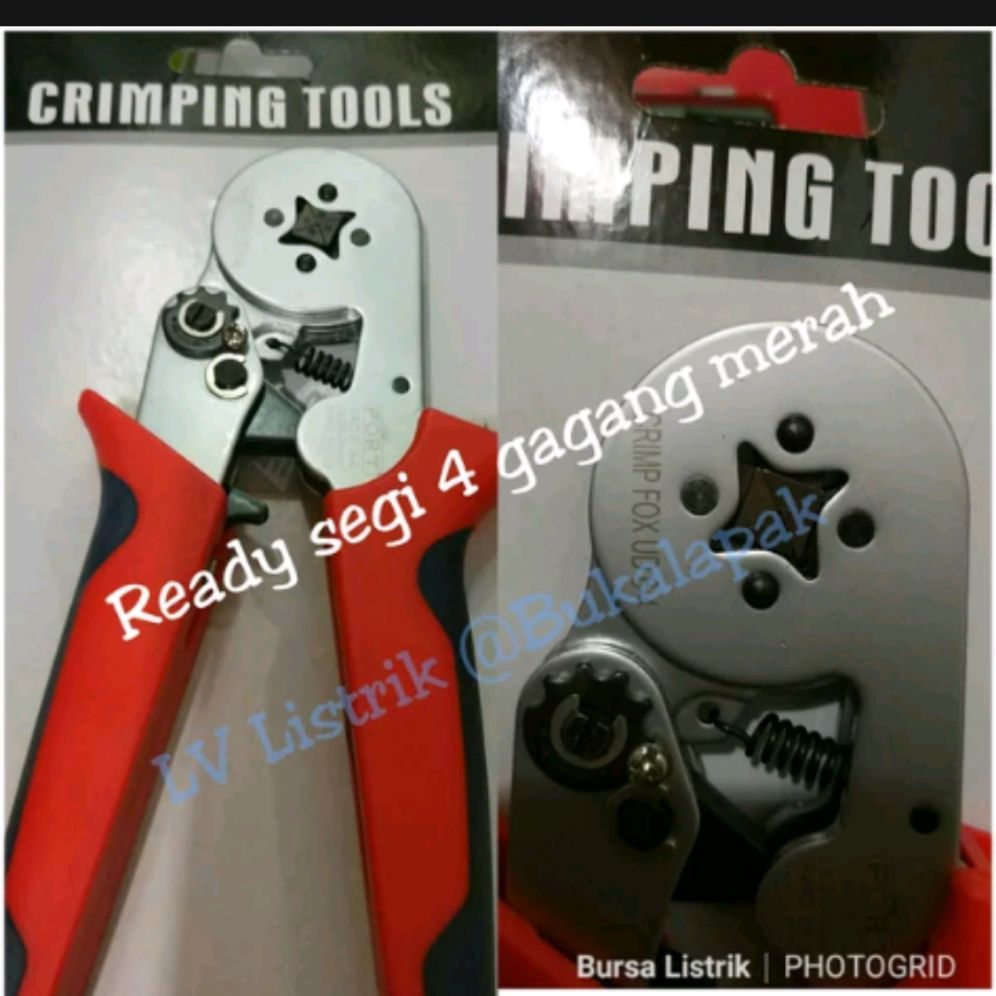 Tang Press Crimping Tool utk Skun Ferrules tipe Lxc8 6-4 Ferules ...