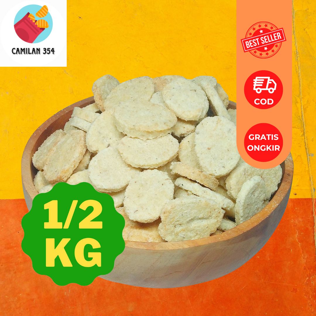 [500GRAM] Kue Sagon Kelapa Bakar Bulat Manis - 1/2kg / Kue Sagu ...