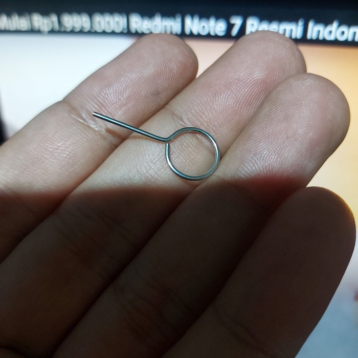 Sim Ejector Xiaomi Redmi Note 7 Original Jarum Colokan Sim Original 1 ...