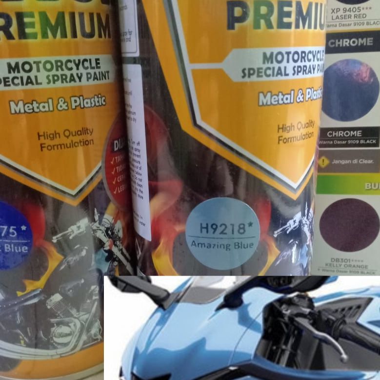 DITON Premium Pilok Pilox Warna Biru / Blue ( Biru Metalik, Boxer Blue ...