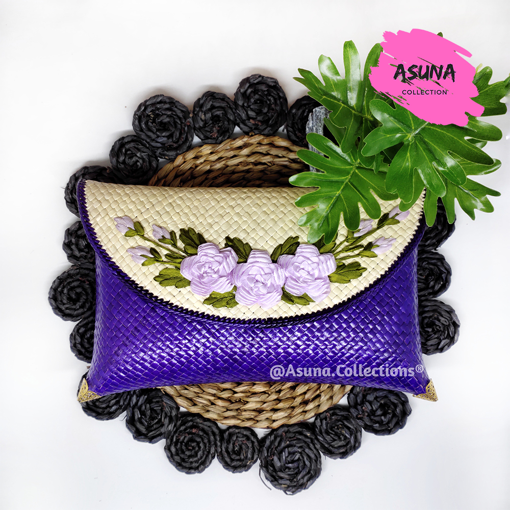 Dompet Wanita Anyaman Pandan Clutch Anyam Tradisional Unik | Lazada ...