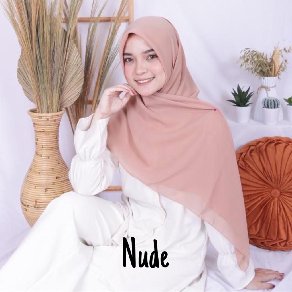 Bella Square Kerudung Segi empat - Hijab Bella Square Premium - Jilbab ...