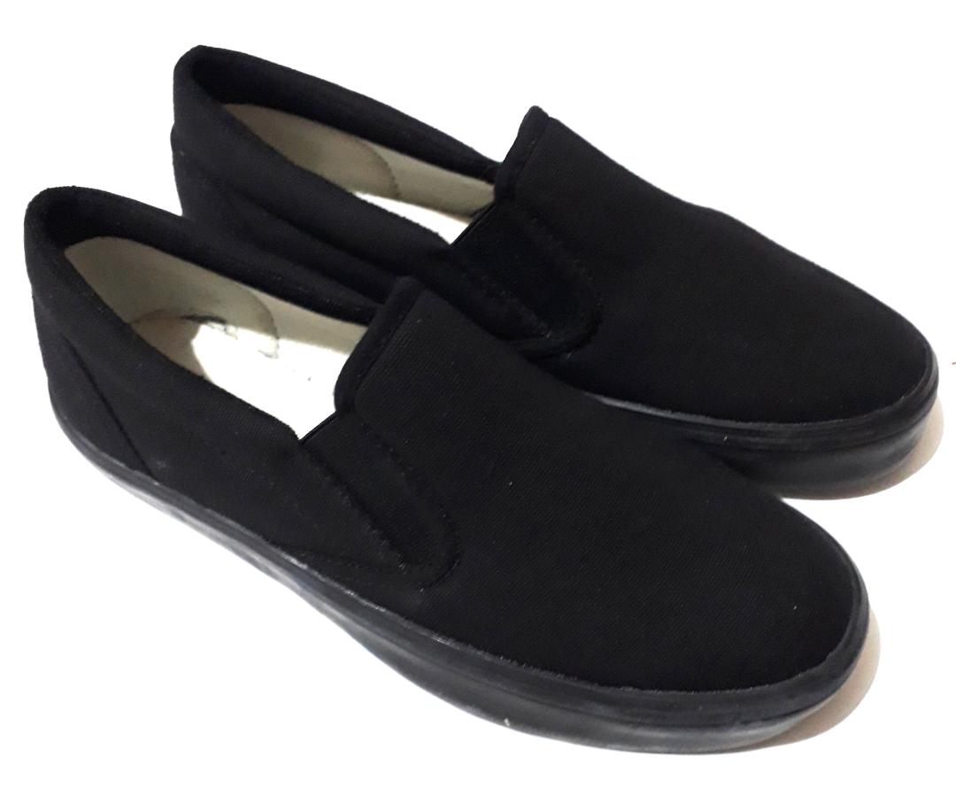 Sepatu PX Style Kanvas Type 179/ Sepatu Pabrik Putih Polos Model Slip ...