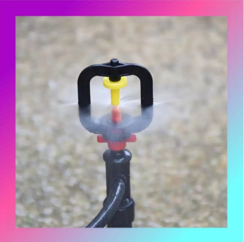 MINI BUTTERFLY SPRINKLE MISTING SPRINKLER MICRO JET SPRAYER NOZZLE ALAT ...