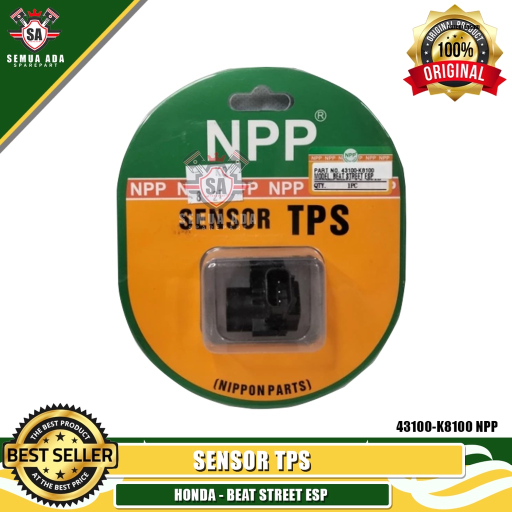 SENSOR TPS / THROTTLE POSITION SENSOR NPP BEAT STREET ORIGINAL 100% NPP ...