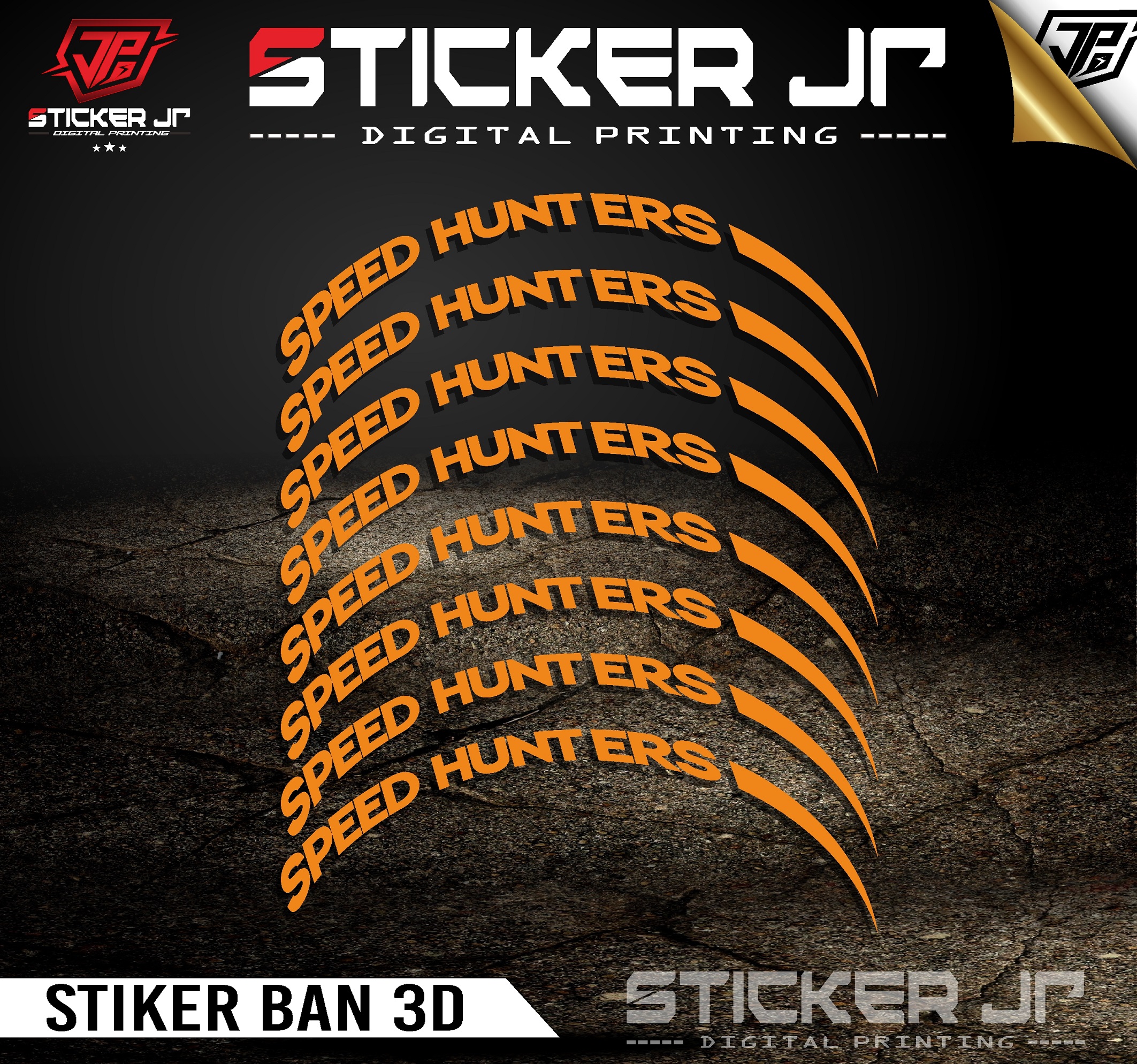 Sticker Ban / Font Ban / Tire Bomb / 3D stiker ban Why So Seriouse ...