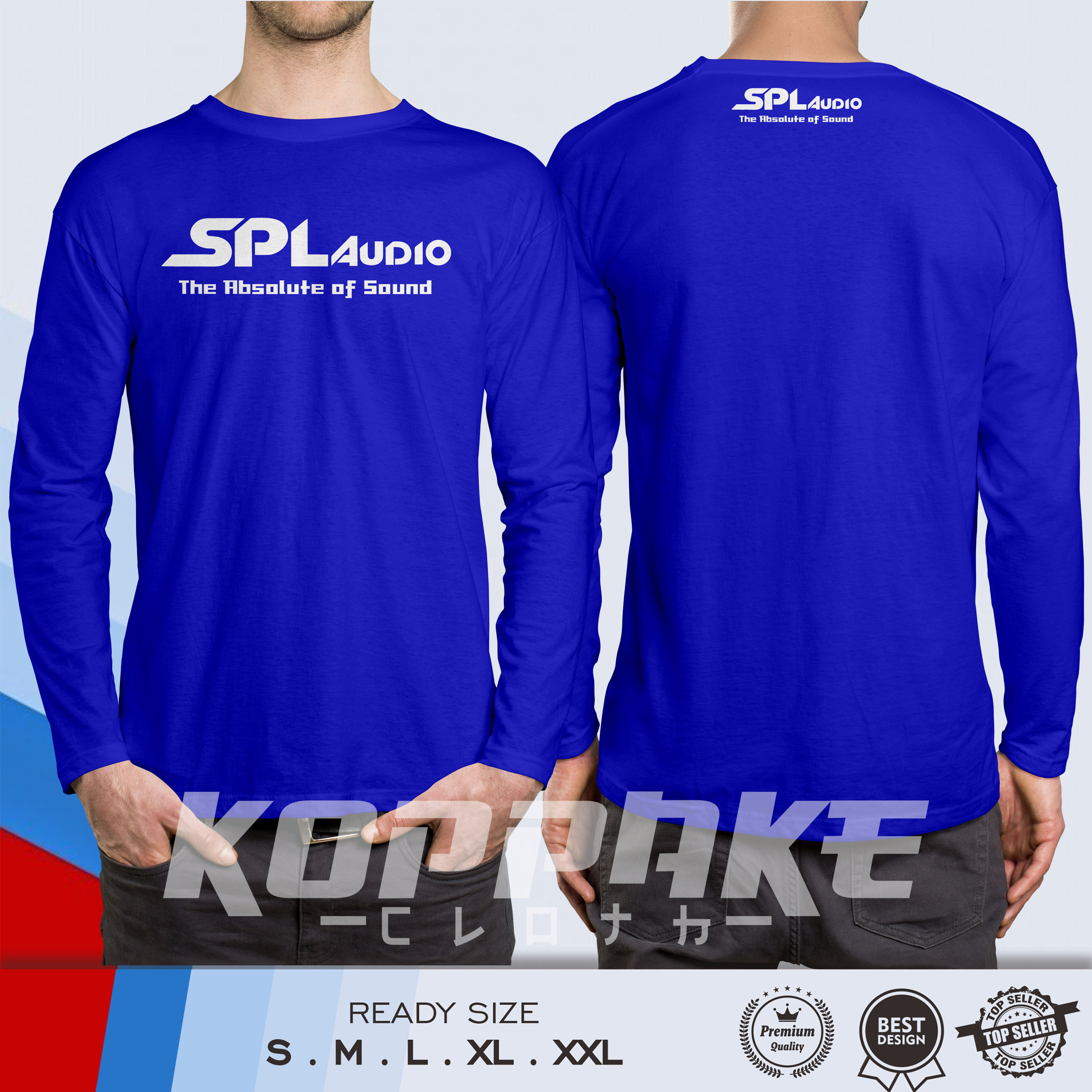 Kaos SPL Audio Logo Operator Sound System v2 Lengan Panjang Baju Distro ...
