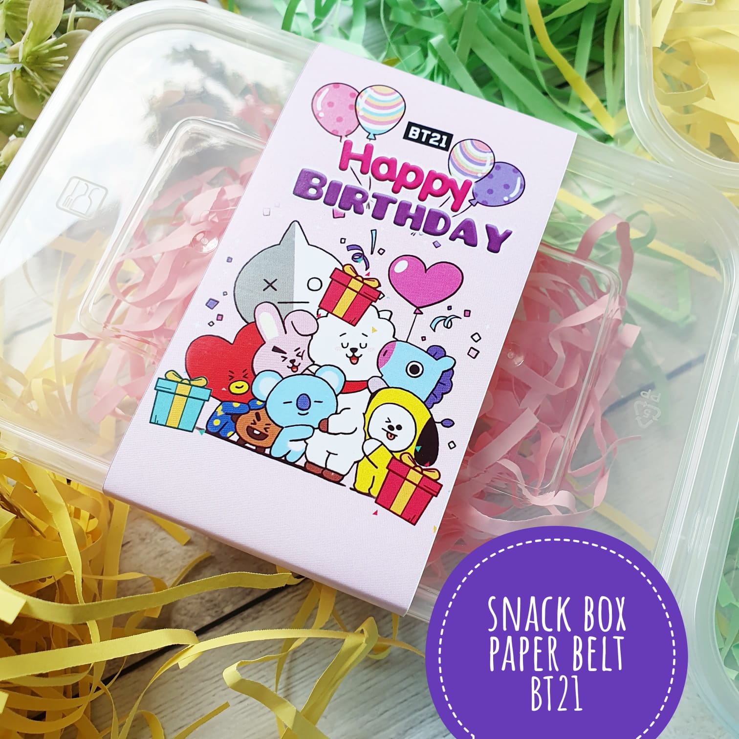 Nude Snack Box Thin Wall Label Paper Belt Hampers Souvernir Birthday ...