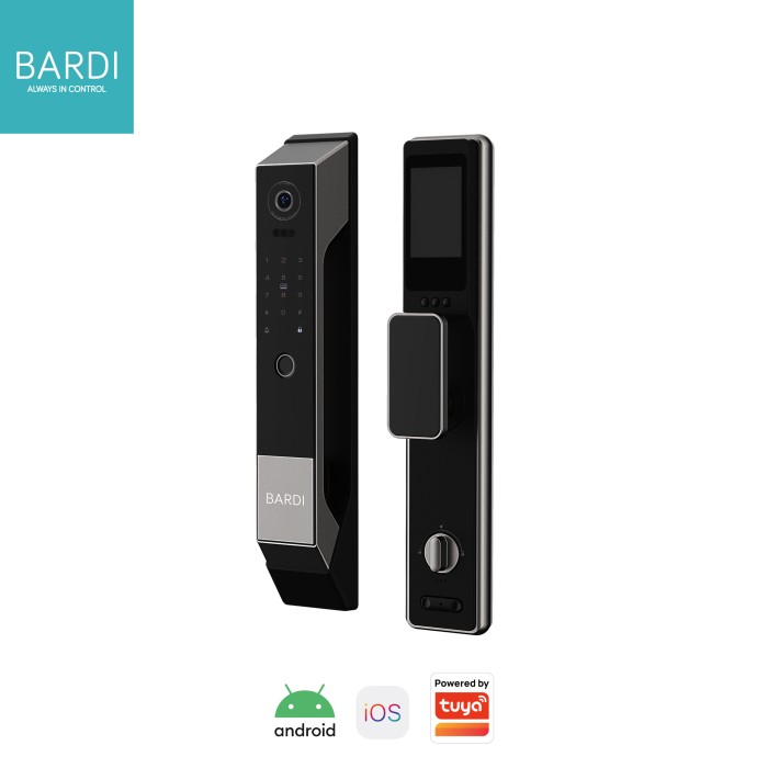 BARDI Smart Door Lock with Face Recognition (High Version) | Lazada ...
