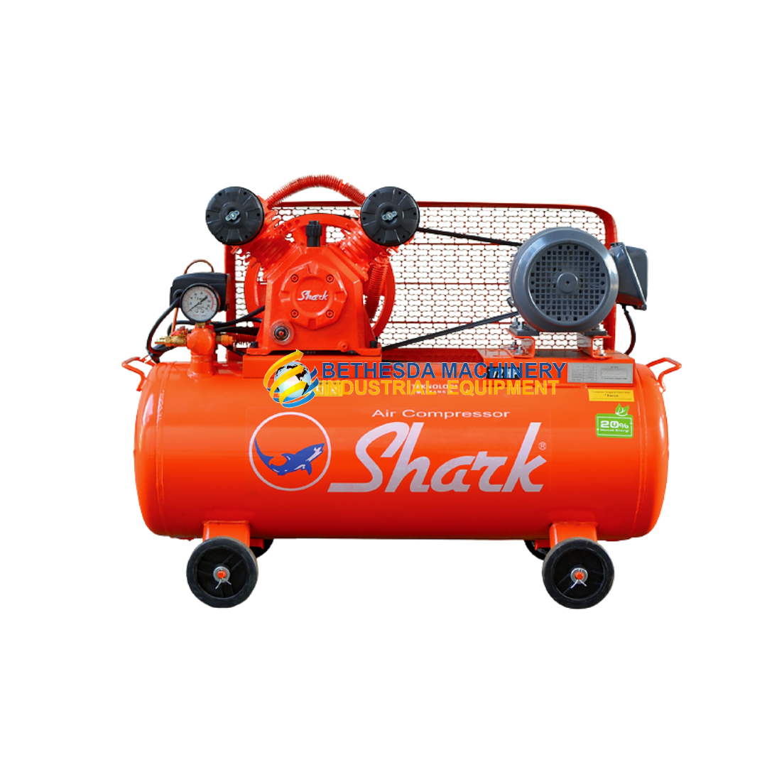 Kompresor Angin /Air Compressor Shark 1/4 HP 1/2 HP Auto + Motor 8 Bar ...