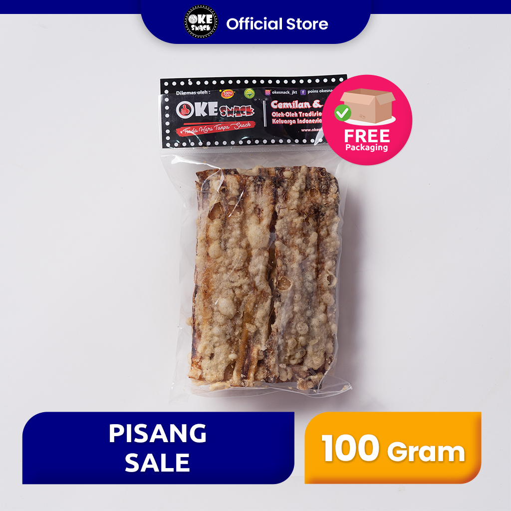 Oke Snack - Pisang Sale Crispy Kecil | Lazada Indonesia