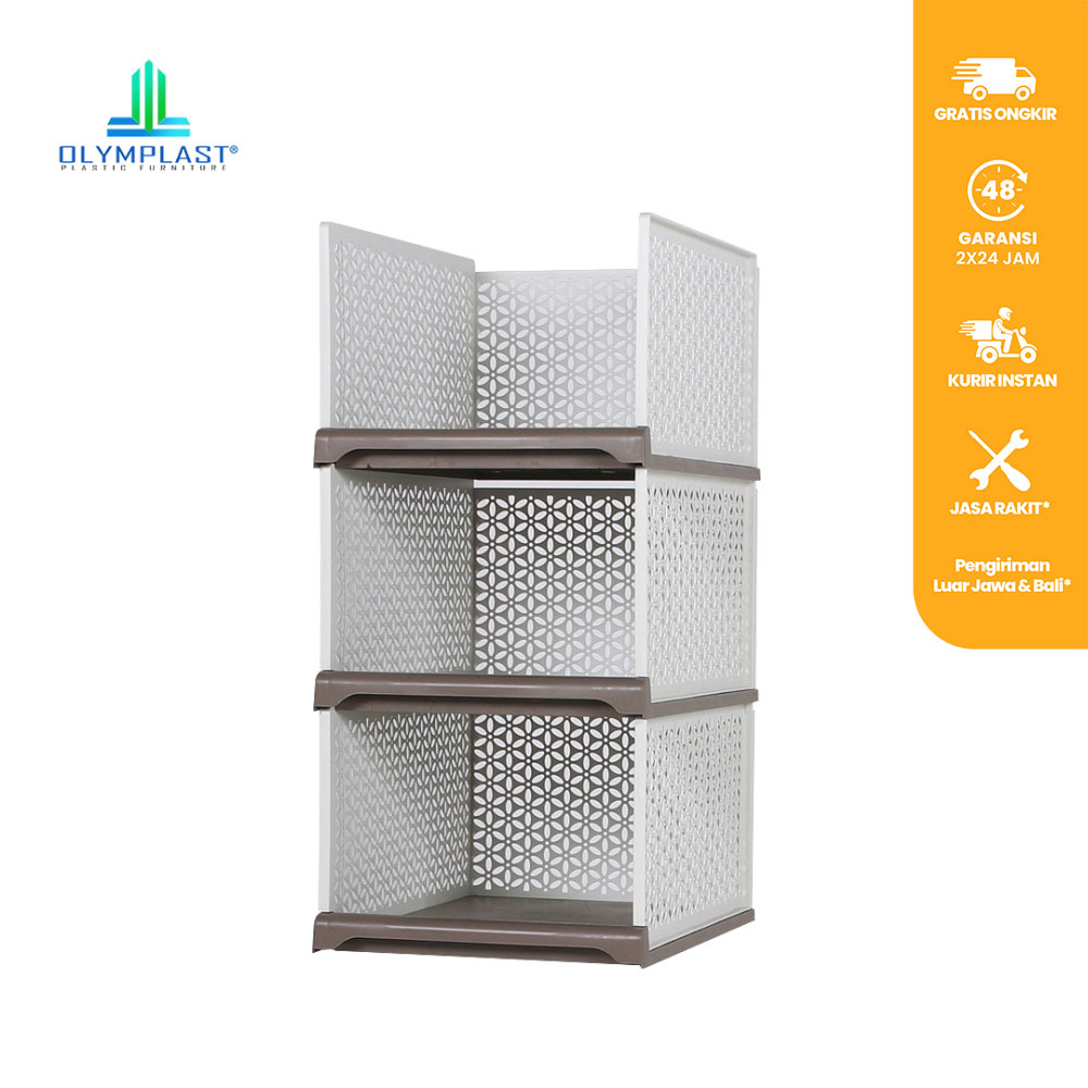 Olymplast Rak Flexible 03 Susun / Rak Susun / Rak Plastik / Rak ...