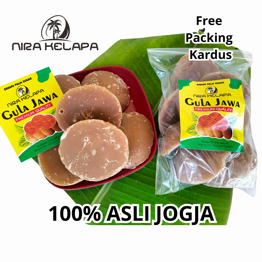 Gula Jawa 1kg Asli Nira Kelapa Jogja Super Premium Murni Tradisional ...