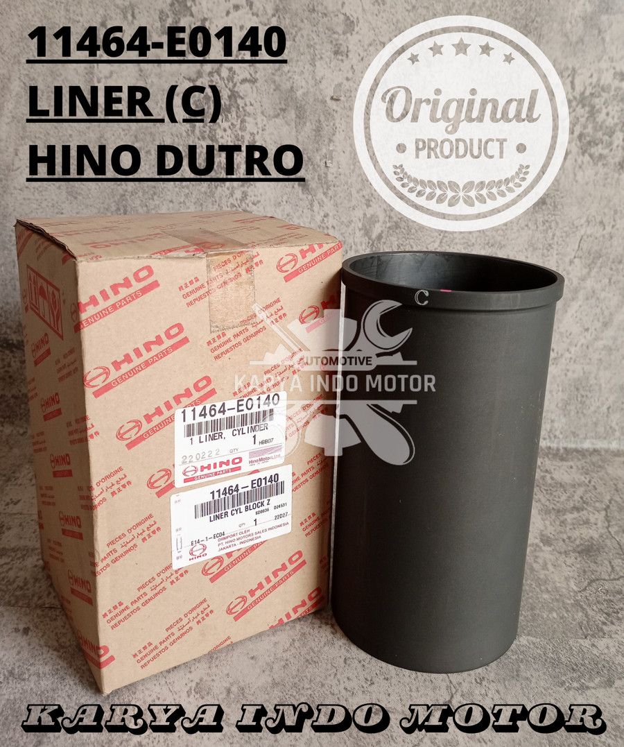 Liner Boring A B C Hino Dutro 130 11462-E0170 / E0140 Cylinder ORIGINAL ...