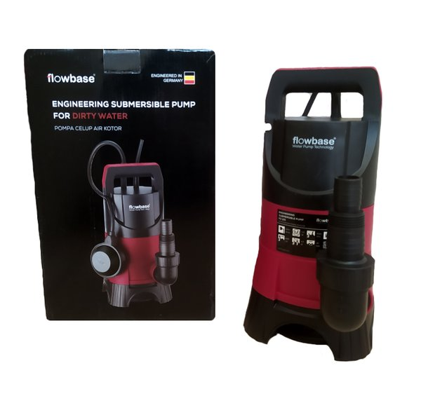 Flowbase FD 125 Pompa Celup Air Kotor - Pompa Kolam Ikan - Air Kolam ...