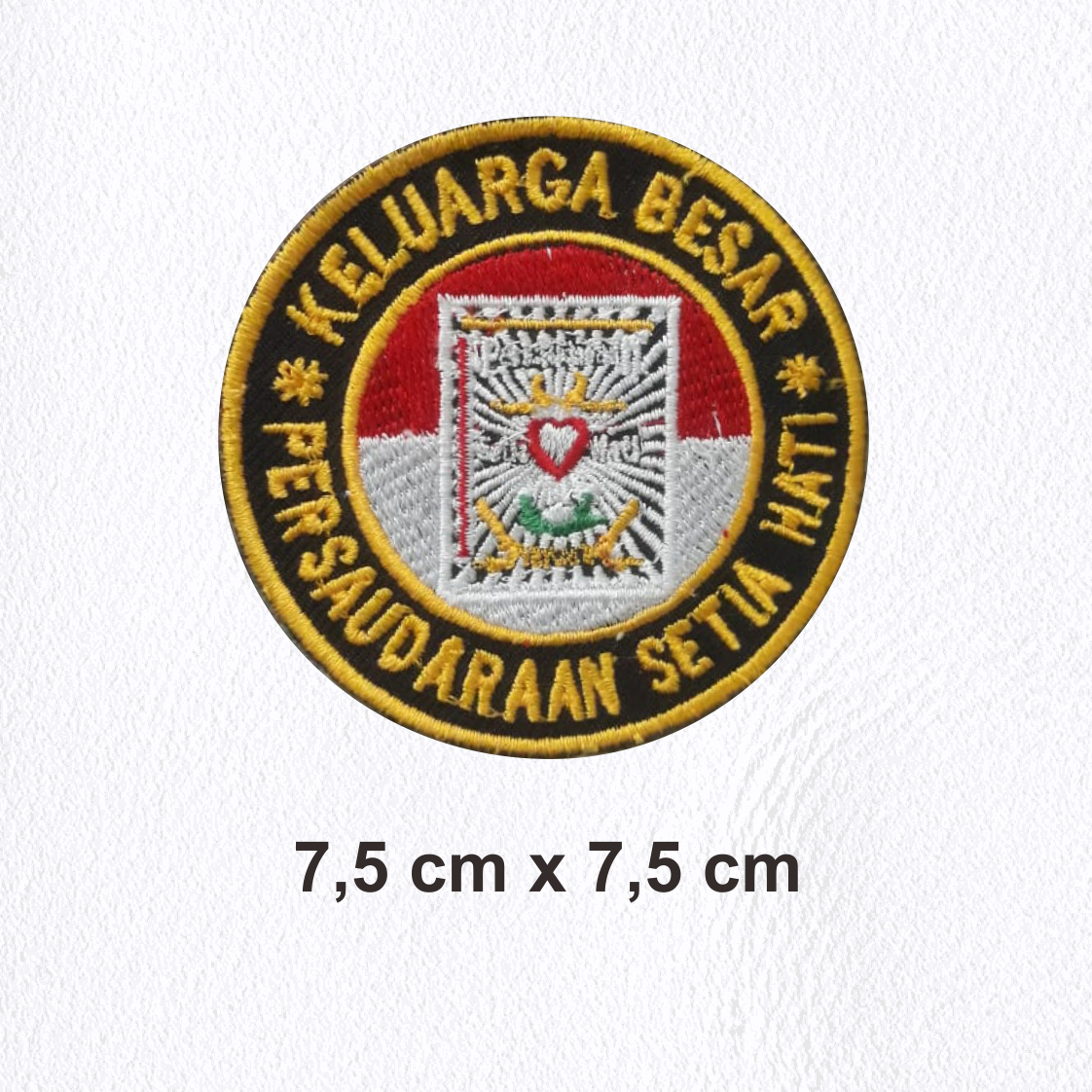 Bet bordir PSHT Persaudaraan Setia Hati Terate murah langsung produsen ...