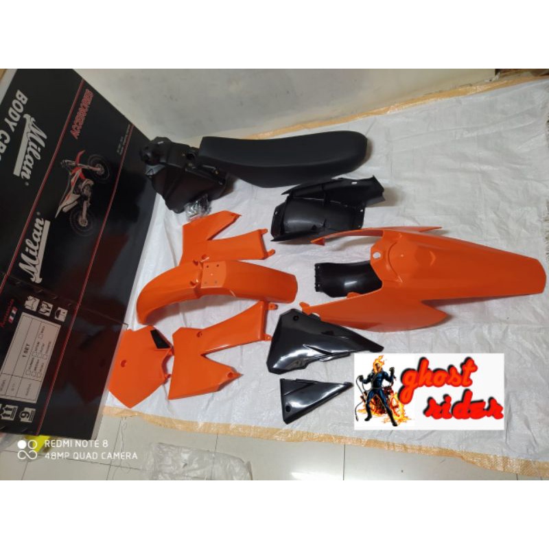 Body full set trail ktm 85 lama old bodi fulset ktm 85 old pnp for ...