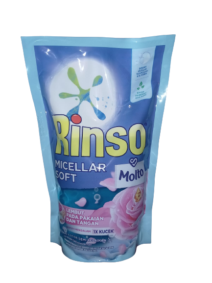 Rinso Molto Detergent cair Micellar Soft 700mL | Lazada Indonesia