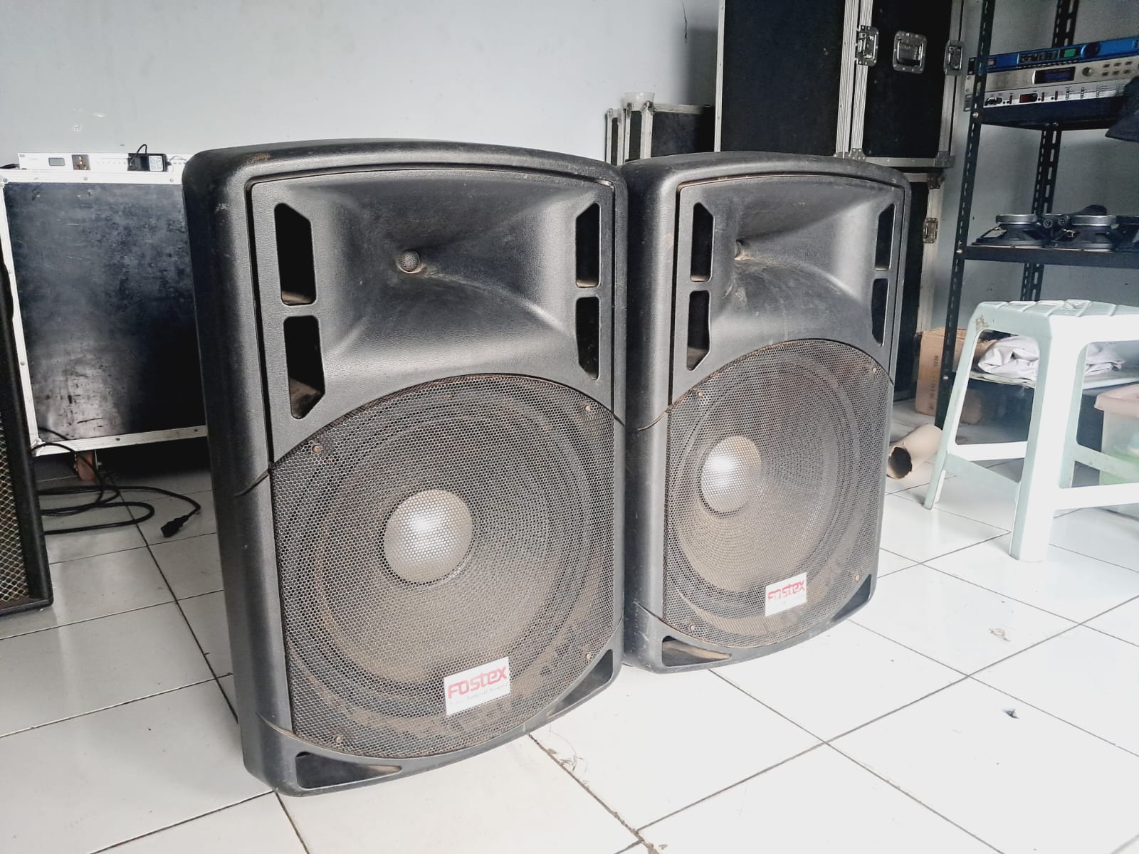 Speaker Aktif Fostex FS - 15090 K Original Harga Sepasang | Lazada ...
