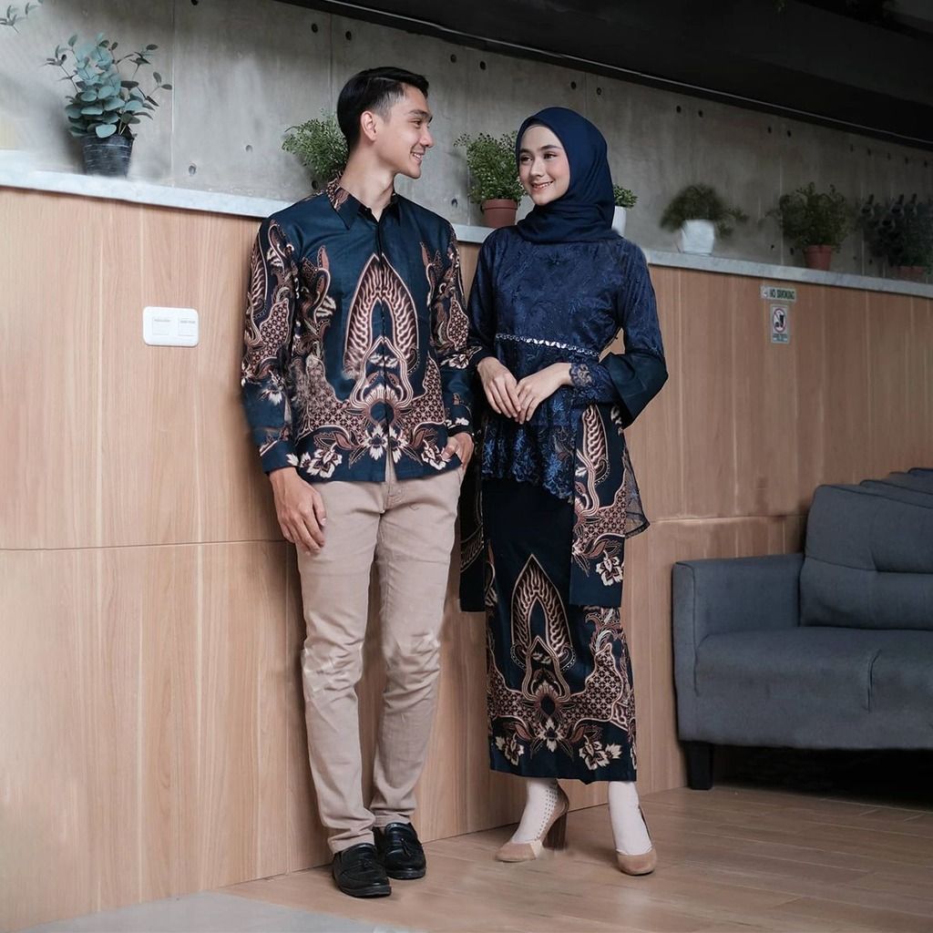 SET KEBAYA COUPLE KEMEJA TUNANGAN 2022 REALPICK BROKAT TILE KEBAYA KONDANGAN KEBAYA PESTA ...