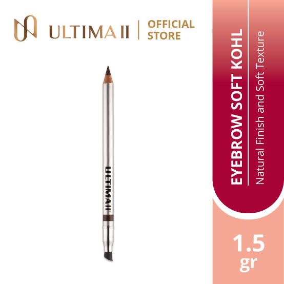 Ultima ii eyebrow soft kohl pencil with sponge blending tip pensil alis ...
