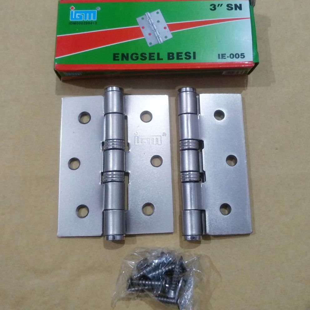 Depo Material Engsel Tebal IGM Ukuran 3 inch Besi Engsel Pintu Engsel ...