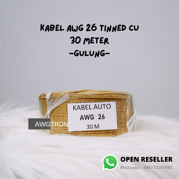 Kabel AWG 26 Tinned CU 30 meter | Lazada Indonesia