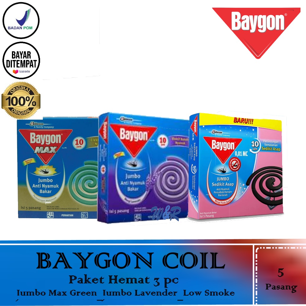 baygon coil paket 3 box | Lazada Indonesia