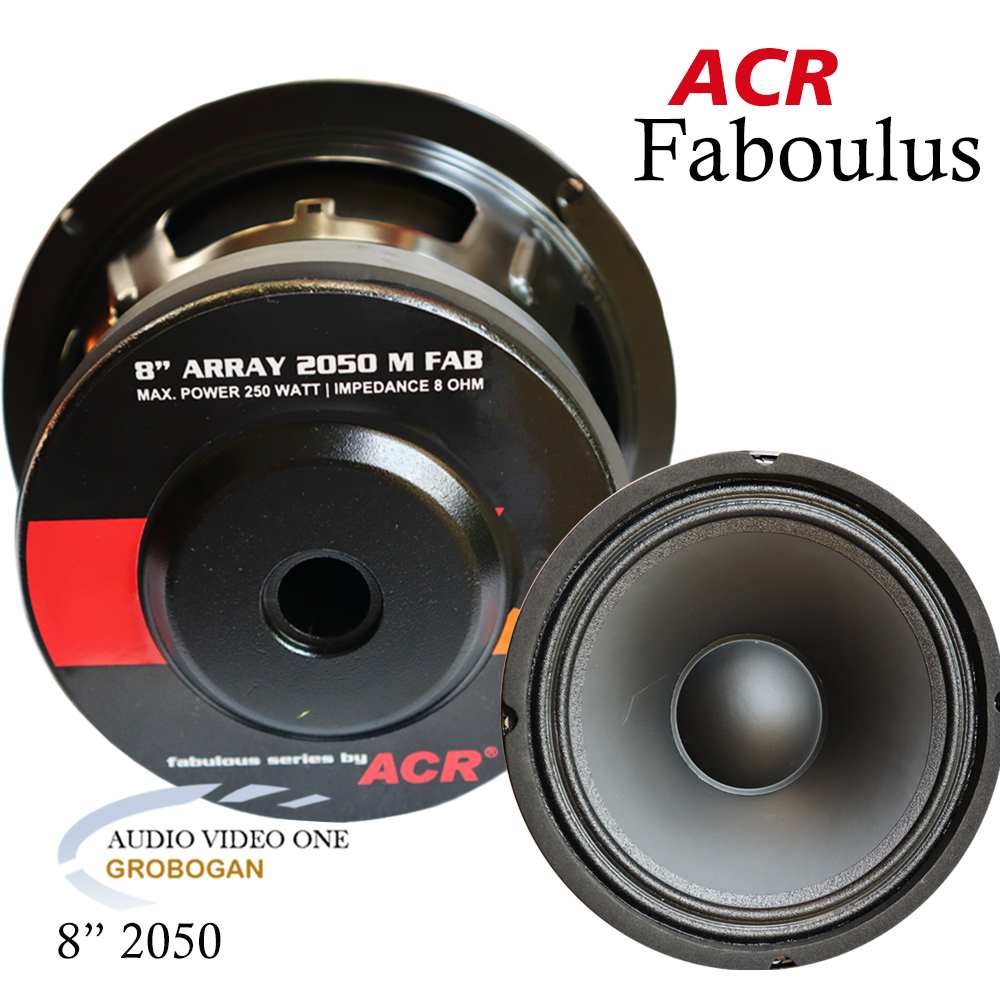 Speaker ACR Fabulous 8 inchi Komponen Spiker Array 2050 Fabulus M-ACR ...