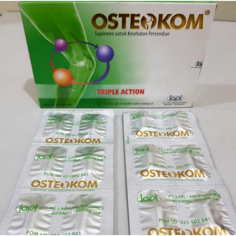 Osteokom Triple Action | Lazada Indonesia