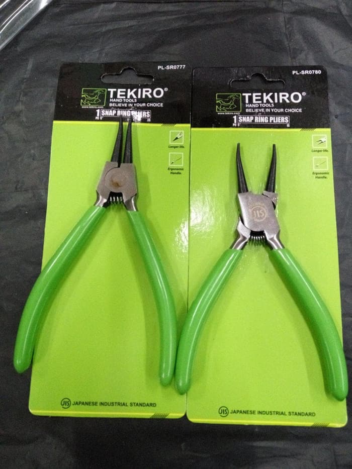 Tekiro tang snapring lurus buka tutup 5" set 2 pcs - tang spi tekiro ...