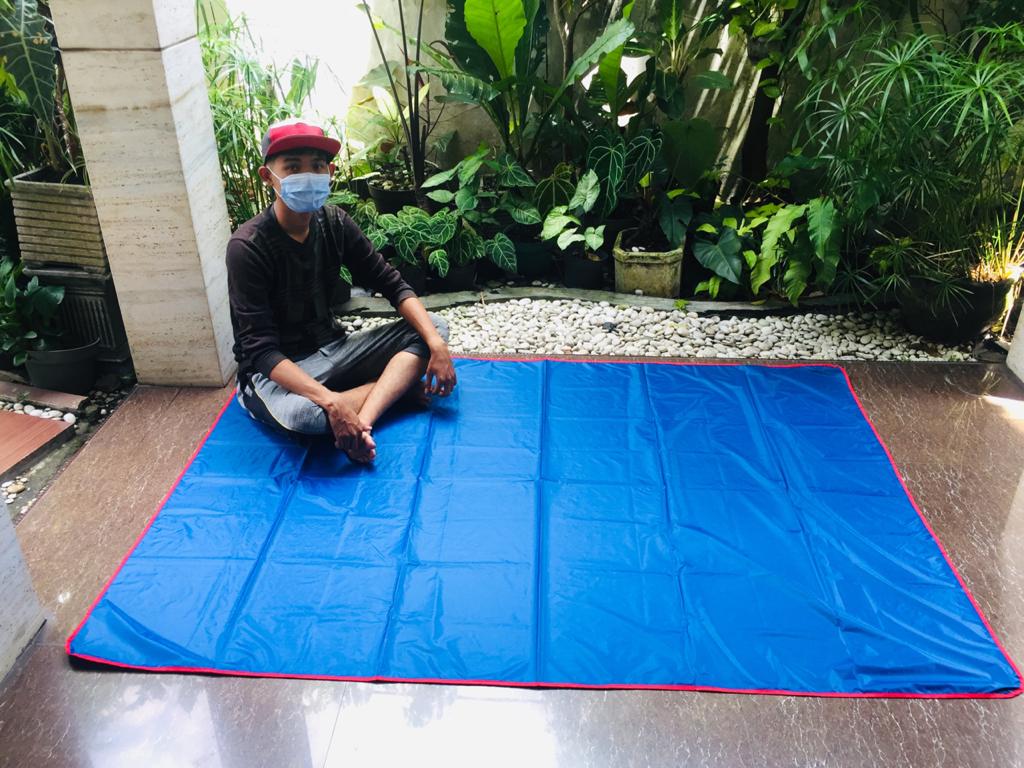 Tikar Camping Anti Air Waterproof (200 cm x 150 cm) | Lazada Indonesia