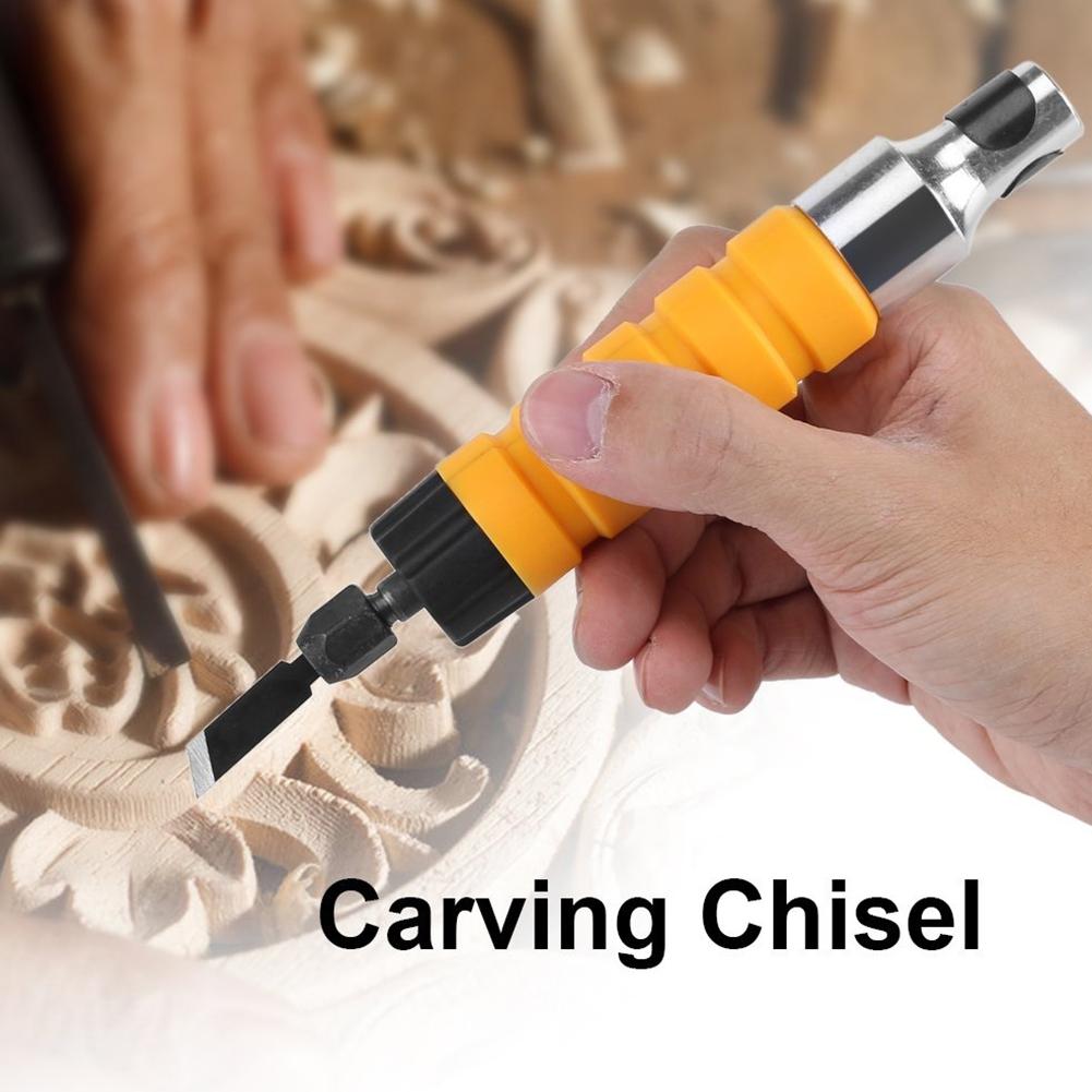 YD Woodworking Electric Carving Machine Chisel Tool with 5 Carving ...