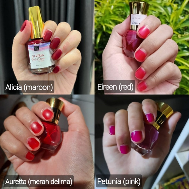Gloria Nail Color by Komsetix NHS Kutek Kuku Muslimah Bisa Dipakai ...
