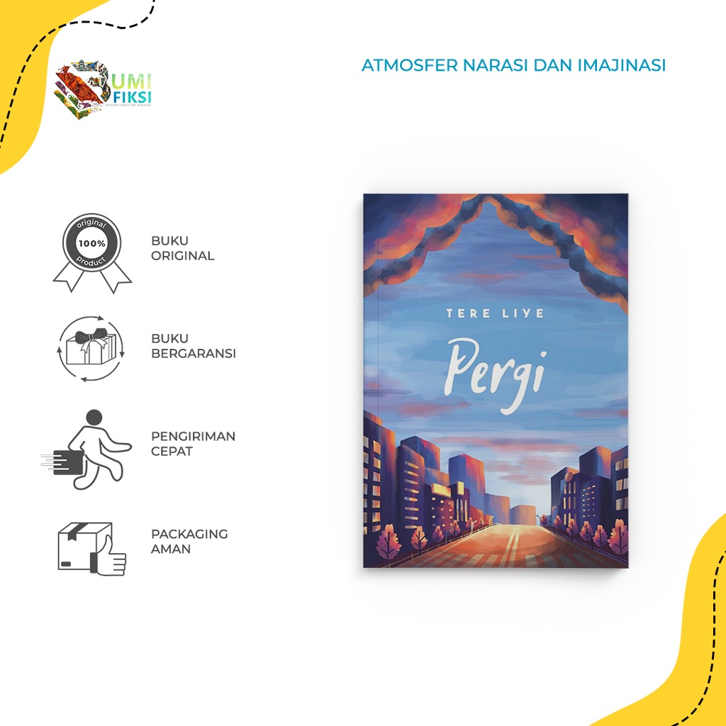 Buku Novel Pergi - Republika - Tere Liye - Bumi Fiksi | Lazada Indonesia