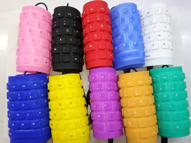 Keyboard Karet Flexible USB untuk laptop ataupun pc desktop bayar ...