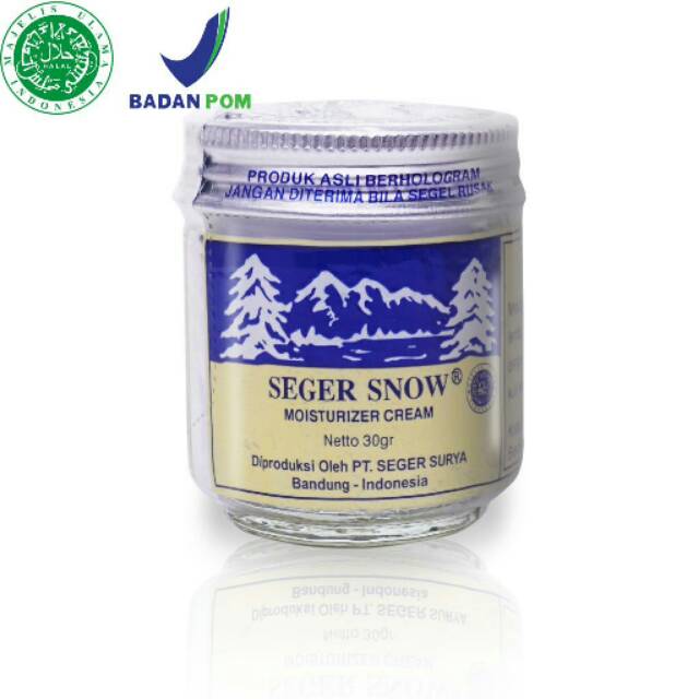Seger Snow Cream Krim Pelembab Botol Kaca 30gr | Lazada Indonesia