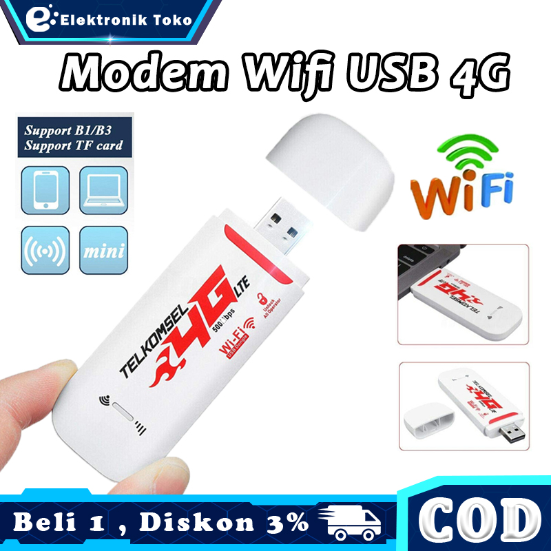 Dongle Kartu SIM Nirkabel 4G LTE / Modem Kartu SIM Jaringan Lebar ...