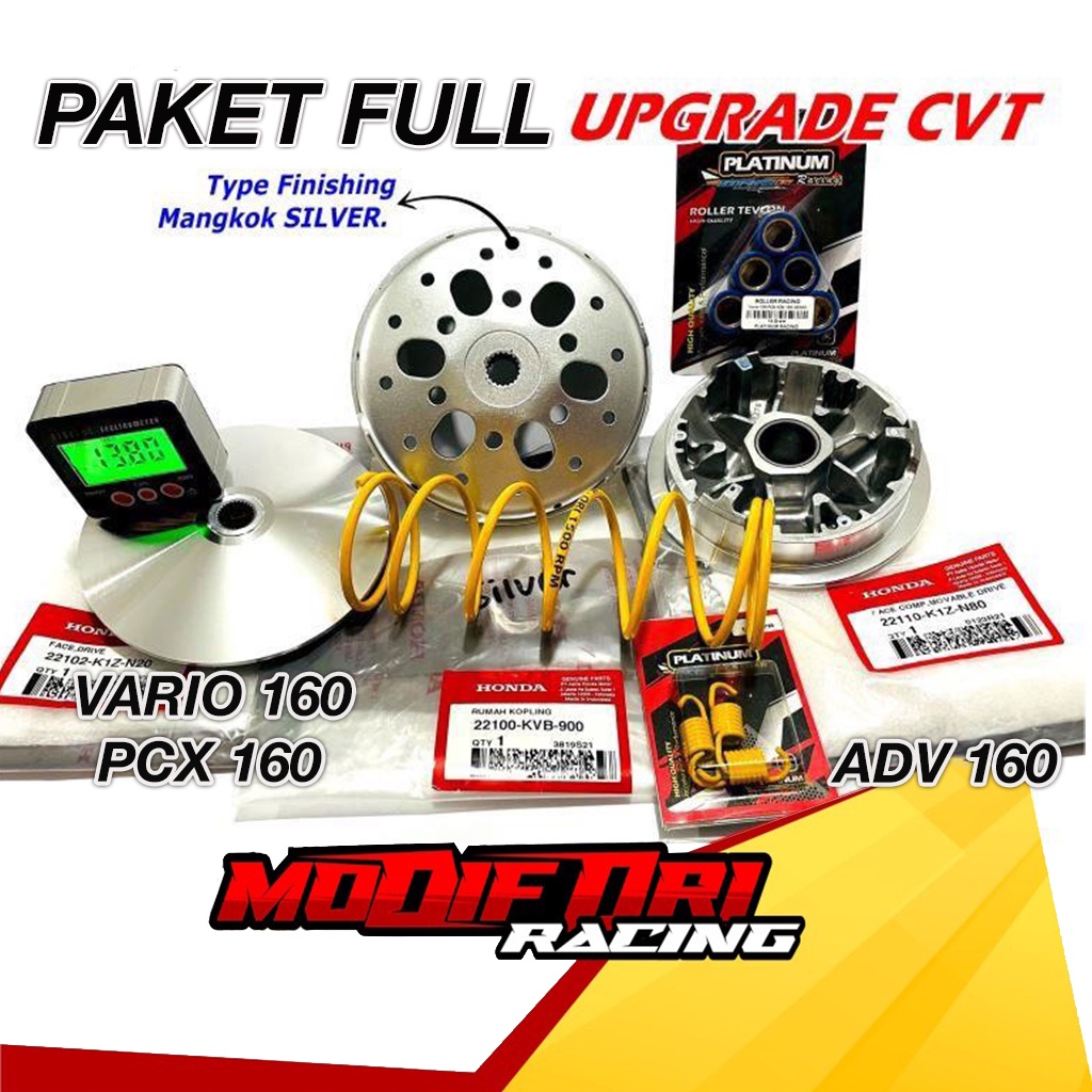 PAKET KIRIAN VARIO 160 UPGRADE PULLEY RACING PCX 160 MANGKOK GANDA ADV ...