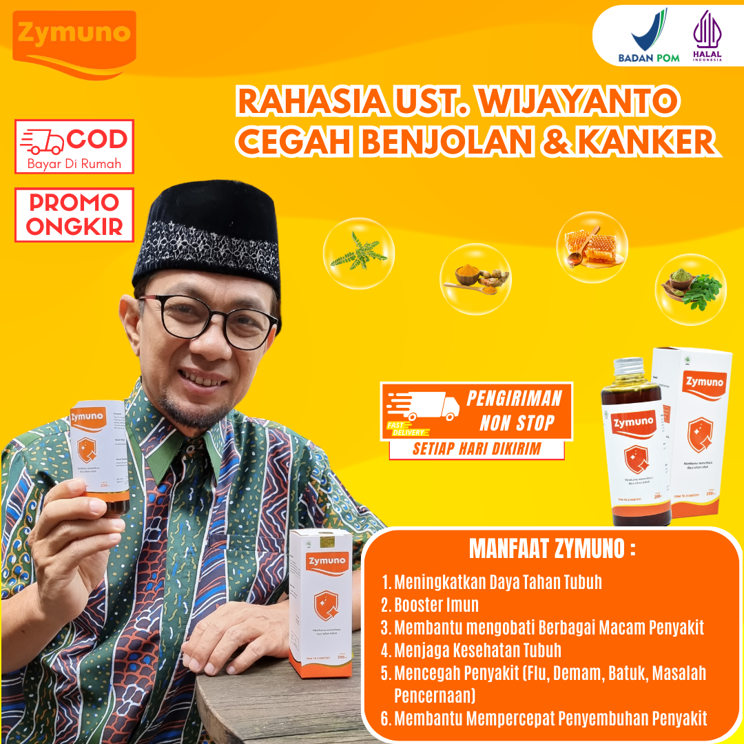 ZYMUNO Paket 1 Botol - Madu Herbal Efektif Bantu Tingkatkan Daya Tahan ...