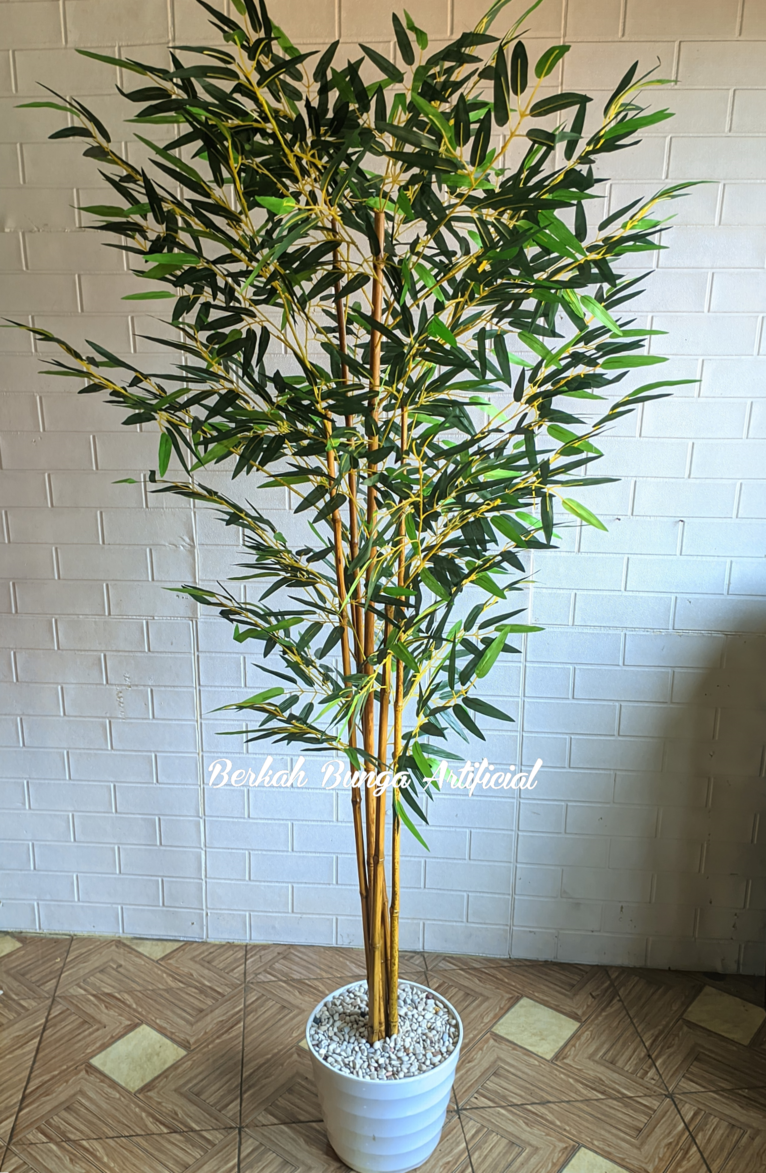 Pohon Bambu 170cm pohon artificial hias pohon pojok dekorasi rumah ...