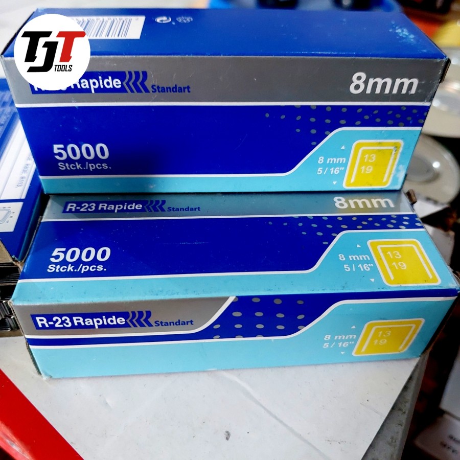 Isi stapler 13/8 benz werkz staples tembak angin 5000 pcs isi staples Staples 13/8 Benz Werkz ...