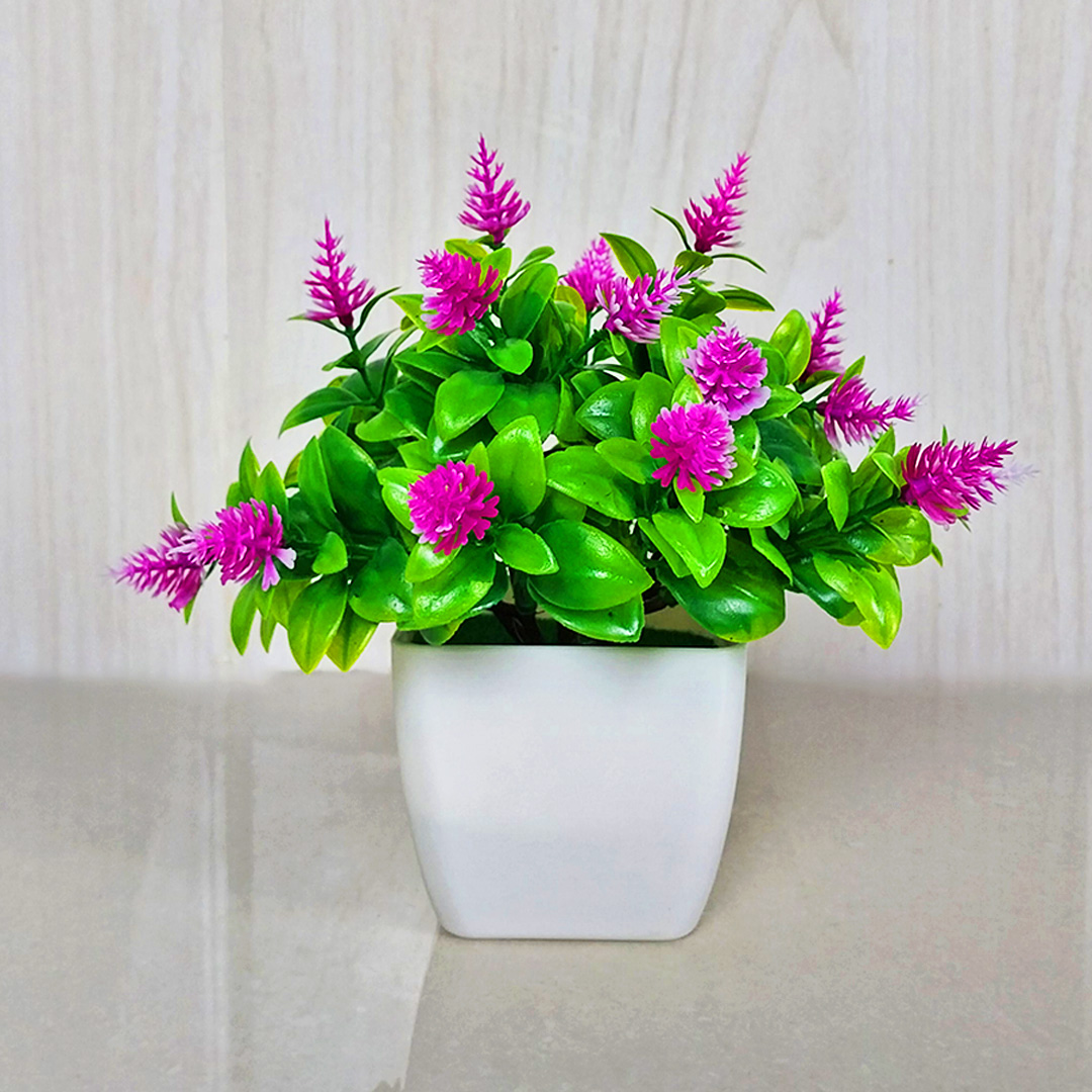 Sampai7an PBP18 / Pot Tanaman Hias Mini Bunga Plastik Mungil Artificial ...